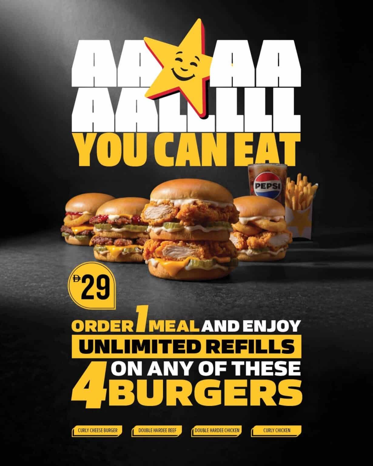 Hardees Dubai offers | May 2026 | Dubai deal